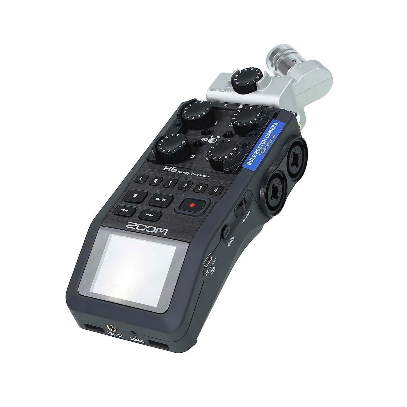 Zoom H6 – Rule Camera